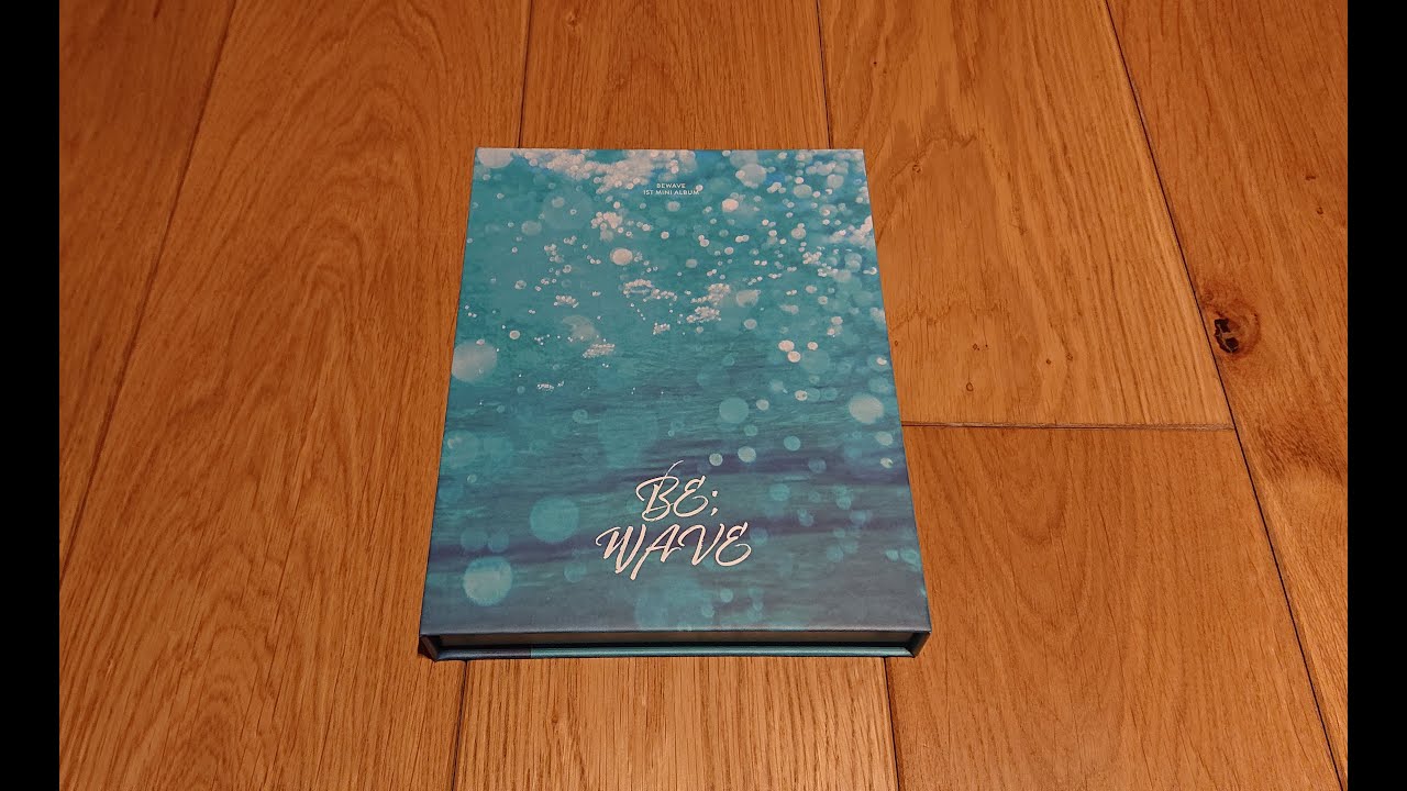 BEWAVE 1st Mini Album 'BE;WAVE' unboxing - YouTube