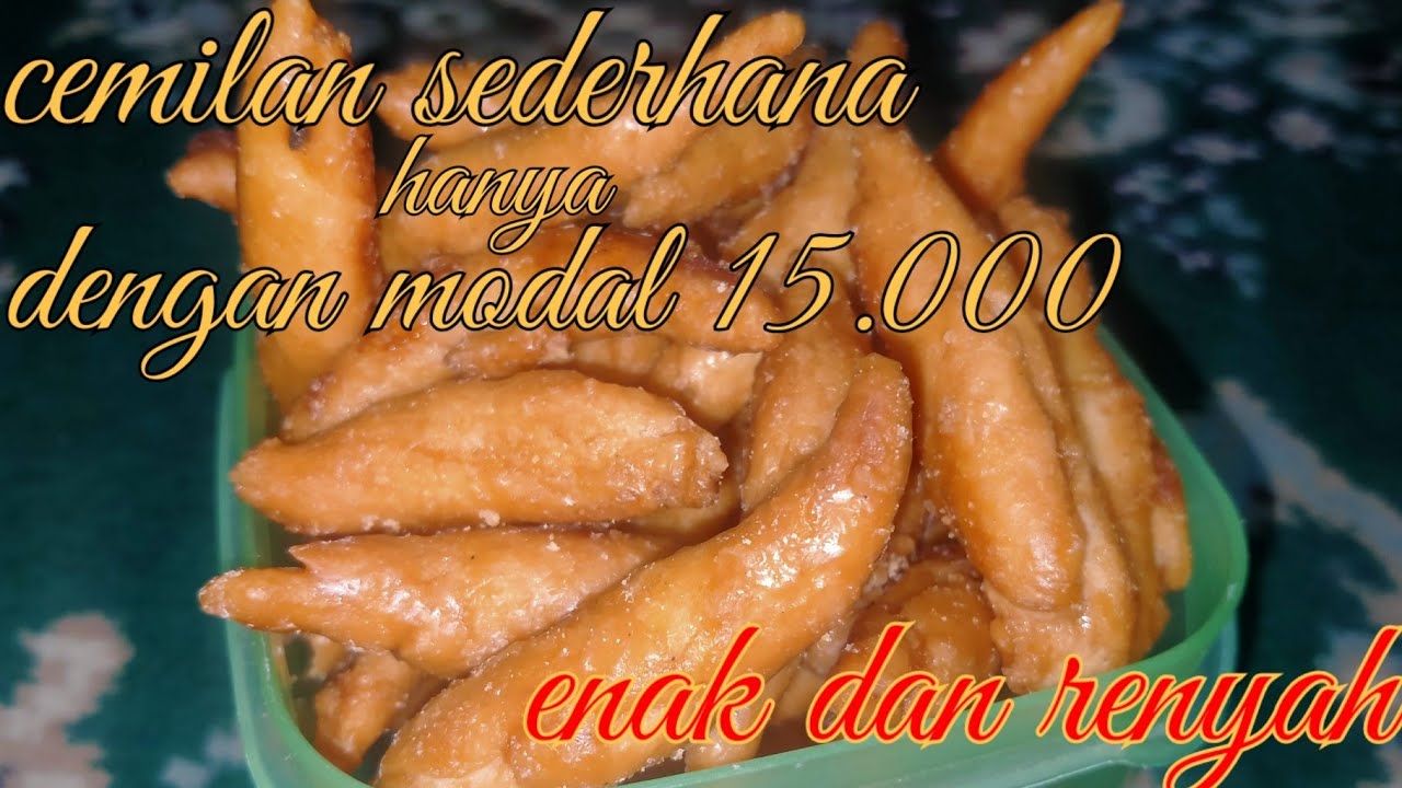KUE TELOR GABUS MANIS - YouTube