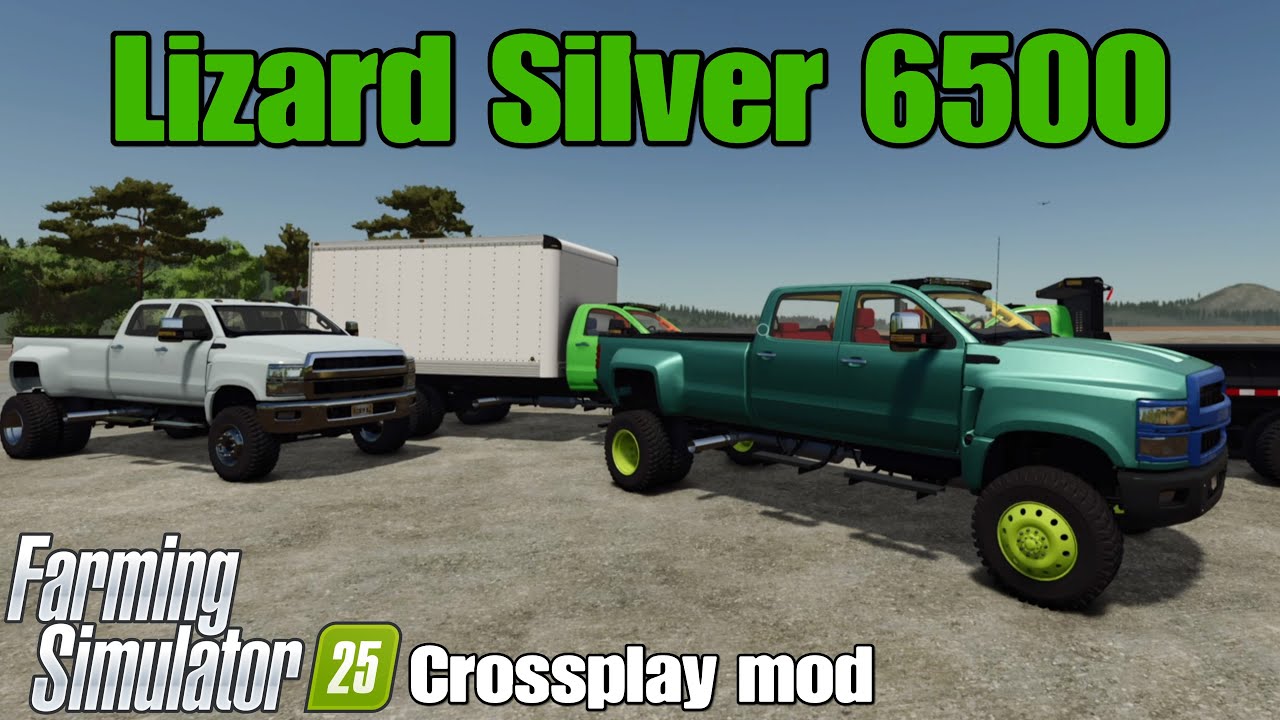 Lizard Silver 6500 / FS25 crossplay mod - YouTube