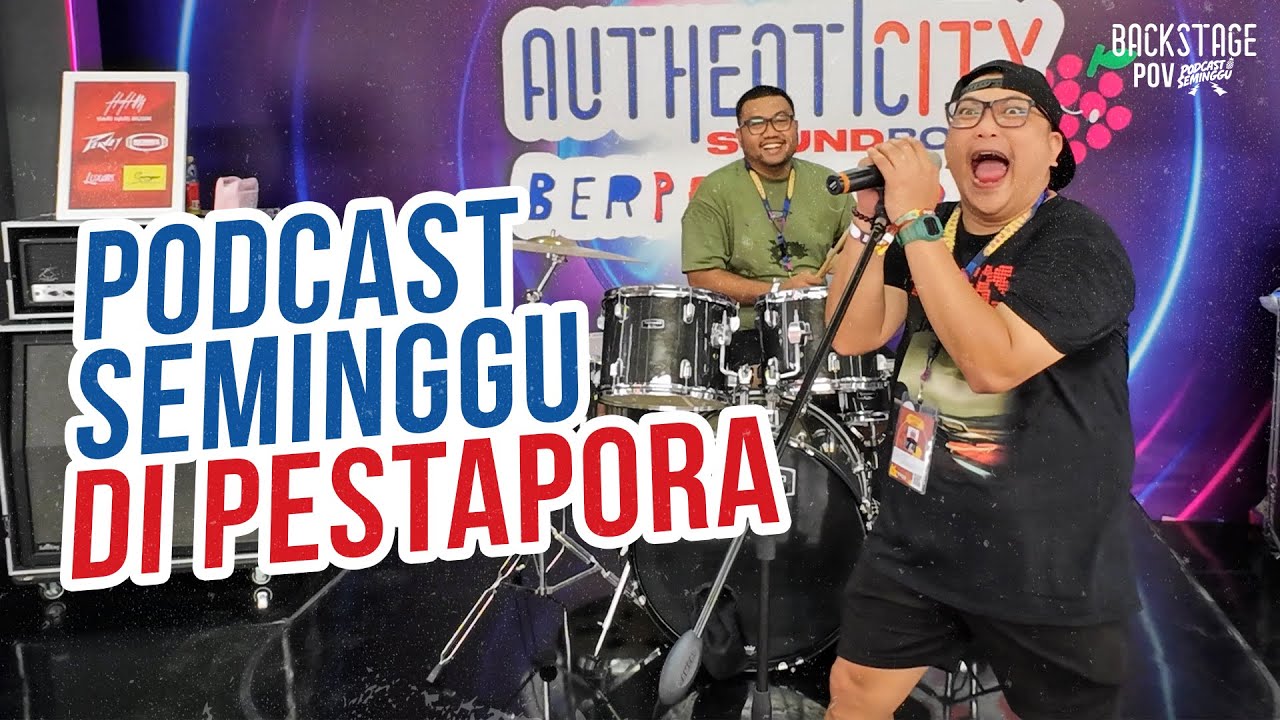 Abah Pican Beneran Nangis di Pestapora? Backstage POV Seminggu - YouTube