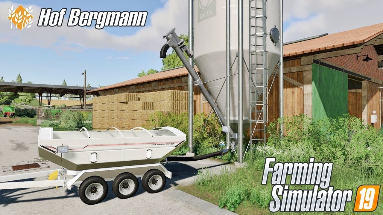 Silo Hopper. Jak uzupełnić silos. - Hof Bergmann FS19 ☆ Farming ...