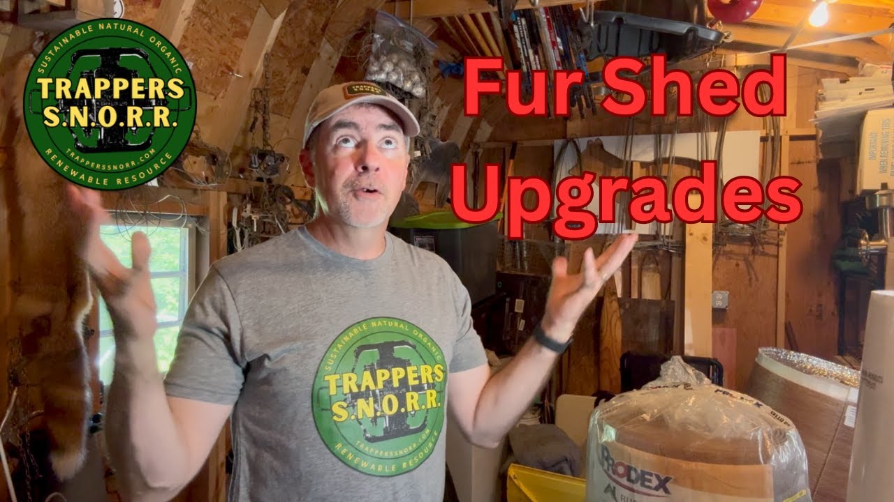 Fur Shed Upgrades - YouTube