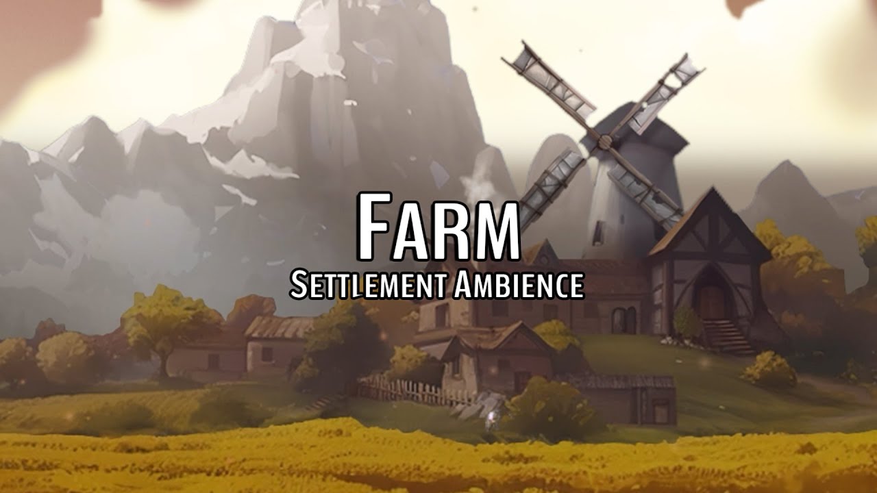 Farm | DnD & TTRPG Ambience | 3 hours - YouTube
