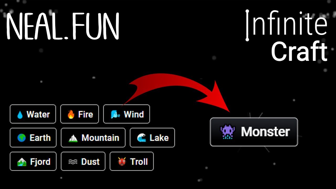 How to Get Monster in Infinite Craft | Make Monster in Infinite Craft ...