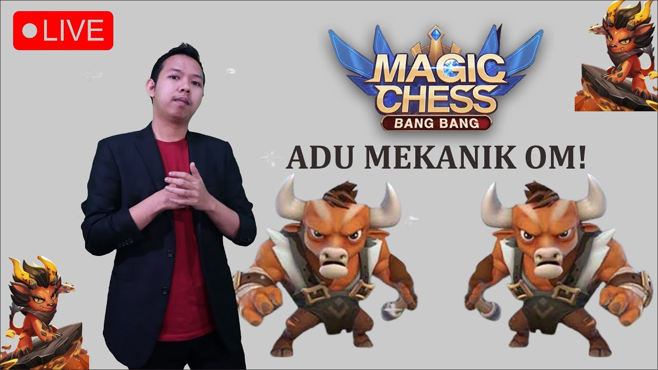 LIVE MAGIC CHESS | BROWN ONLY OM!! | COMBO SINERGI - YouTube