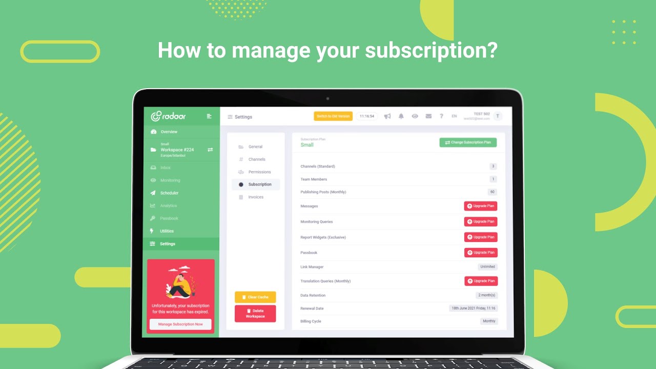 How to manage your subscription? - YouTube