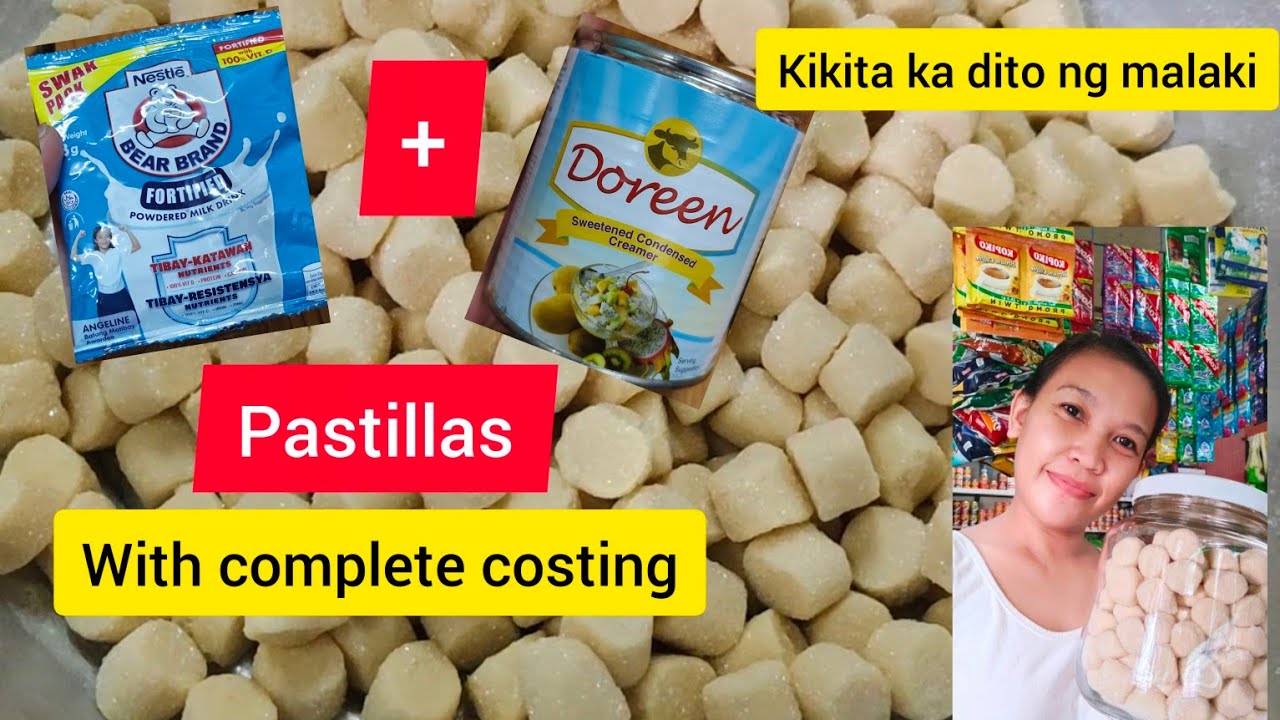 HOW TO MAKE PASTILLAS PANG NEGOSYO [business ideas] sarisari store tips ...
