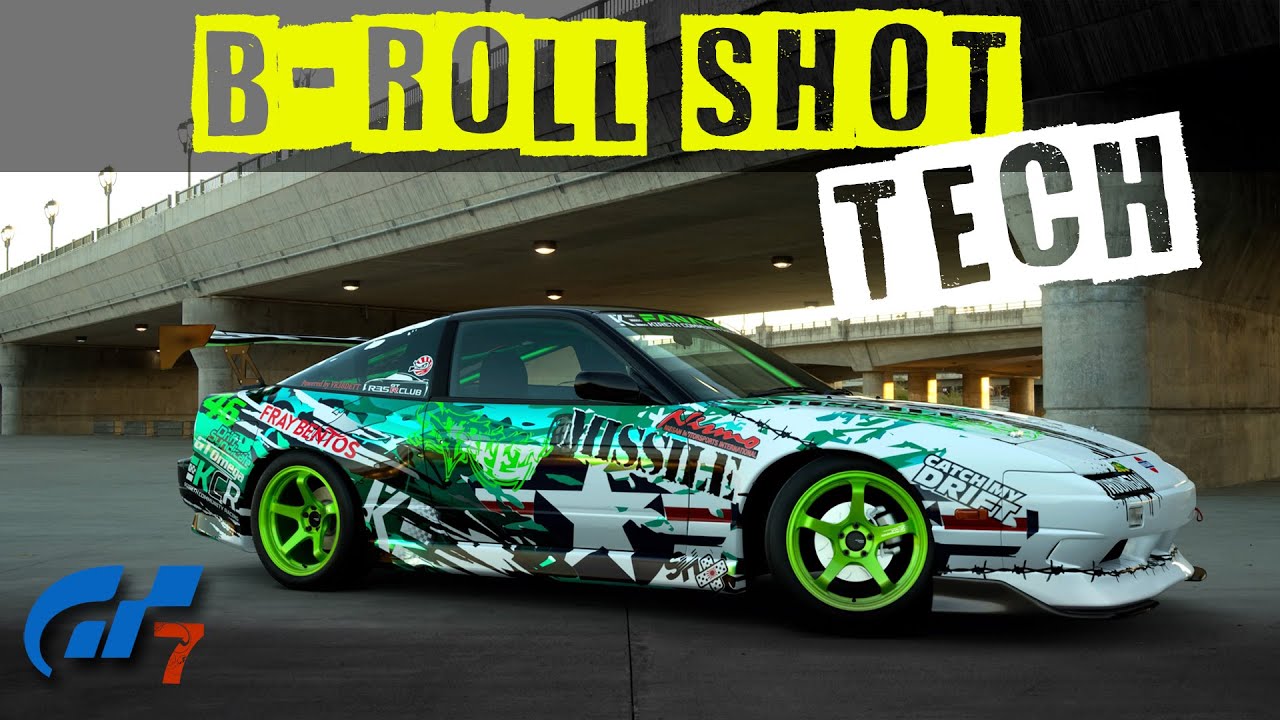 Nissan 180SX Livery B-Roll TECH - YouTube