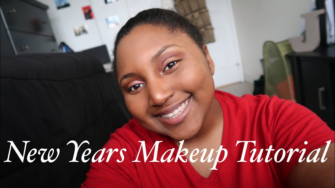 A BASIC NEW YEARS MAKEUP TUTORIAL (THE WORST MAKEUP TUTORIAL ON YOUTUBE)| Jenaysia J. - YouTube