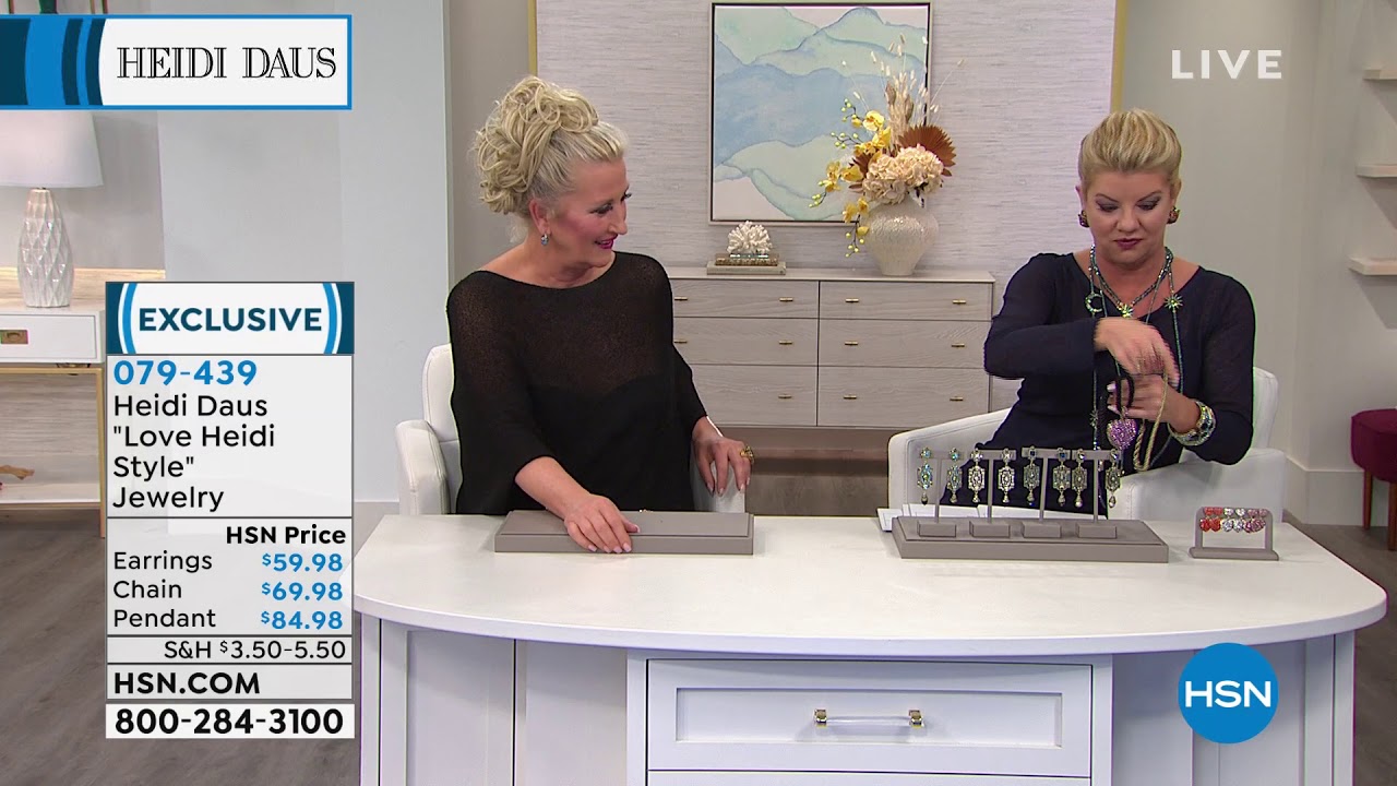 Heidi Daus "Love Heidi Style" Locket Enhancer Pendant wi... - YouTube