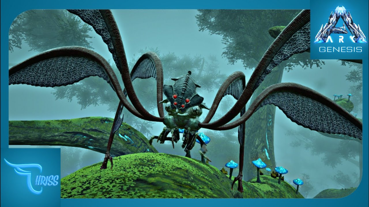 CARA MUDAH TAMING BLOODSTALKER || Ark Genesis Indonesia - YouTube