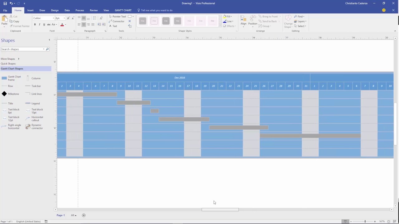 Introduction to Gantt Chart & Micrsoft Visio (Indonesia) - YouTube