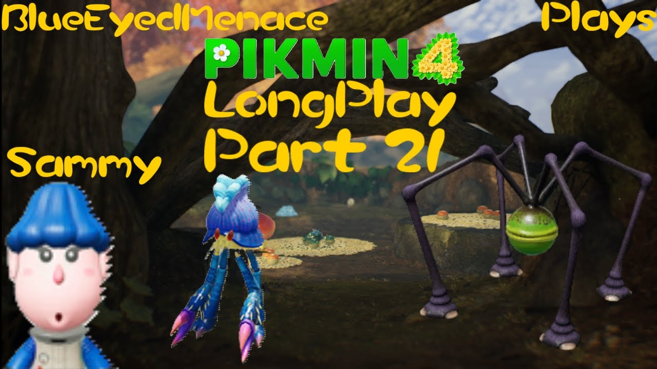 Pikmin 4 | LongPlay | Nintendo Switch | (Part 21) BALDY LONG LEGS ...