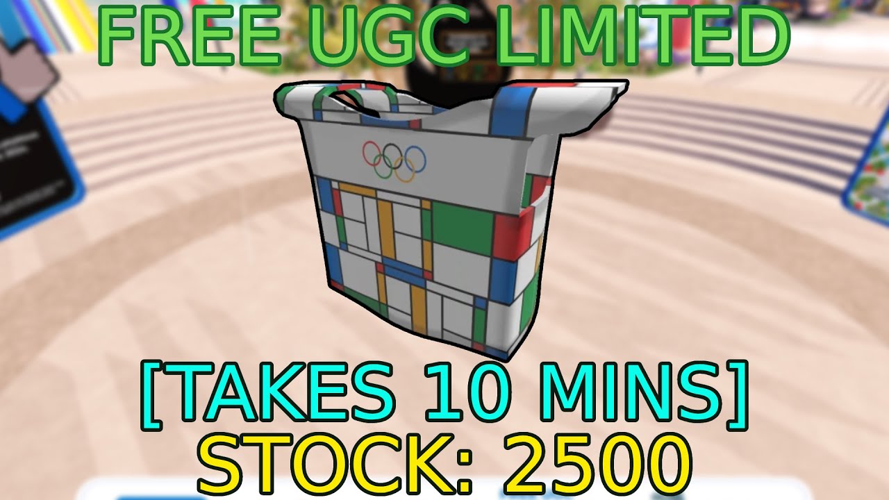 [FREE UGC LIMITED] *TAKES 10 MINS & 2.5K STOCK* HOW TO GET Chest ...