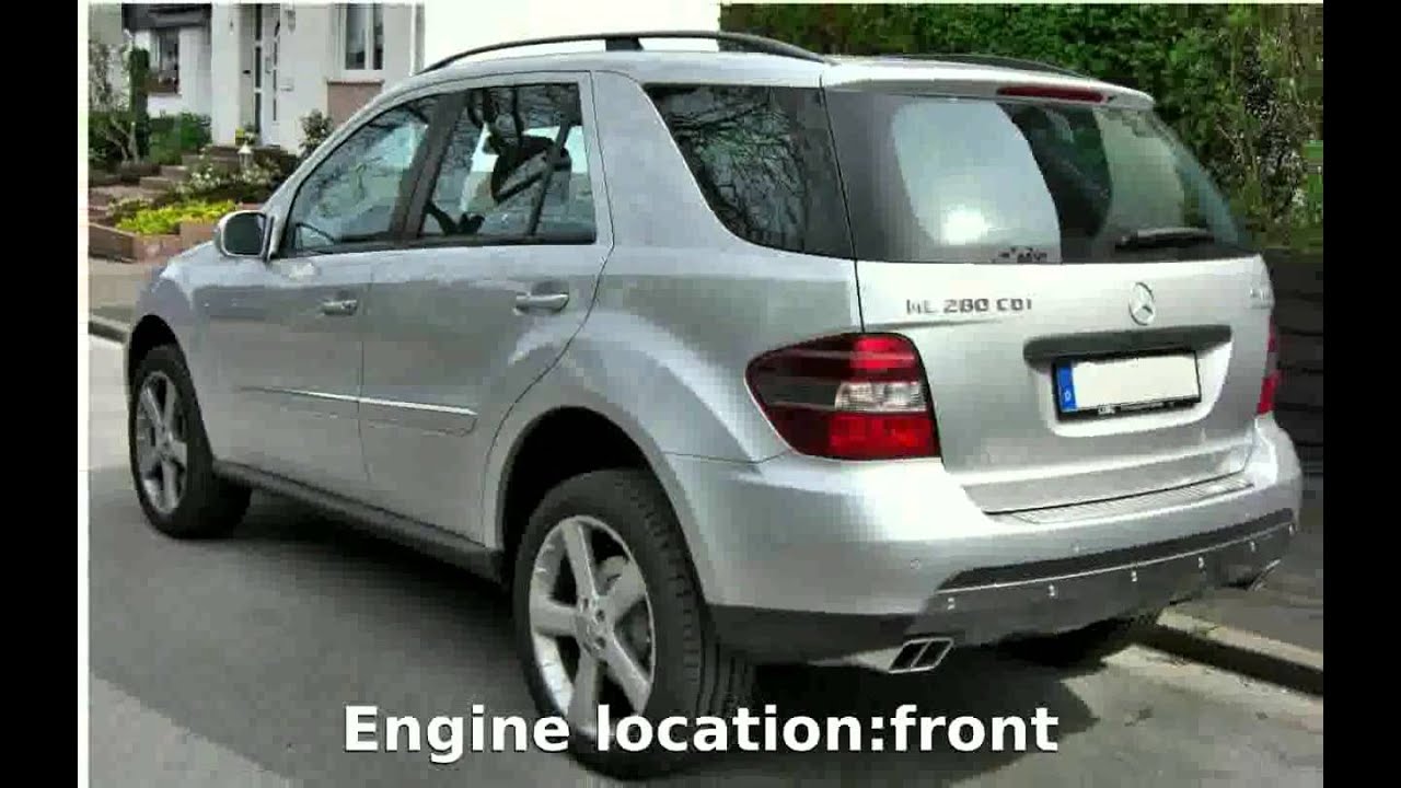 2004 Mercedes Benz ML 280 CDi Specs & Specification - YouTube
