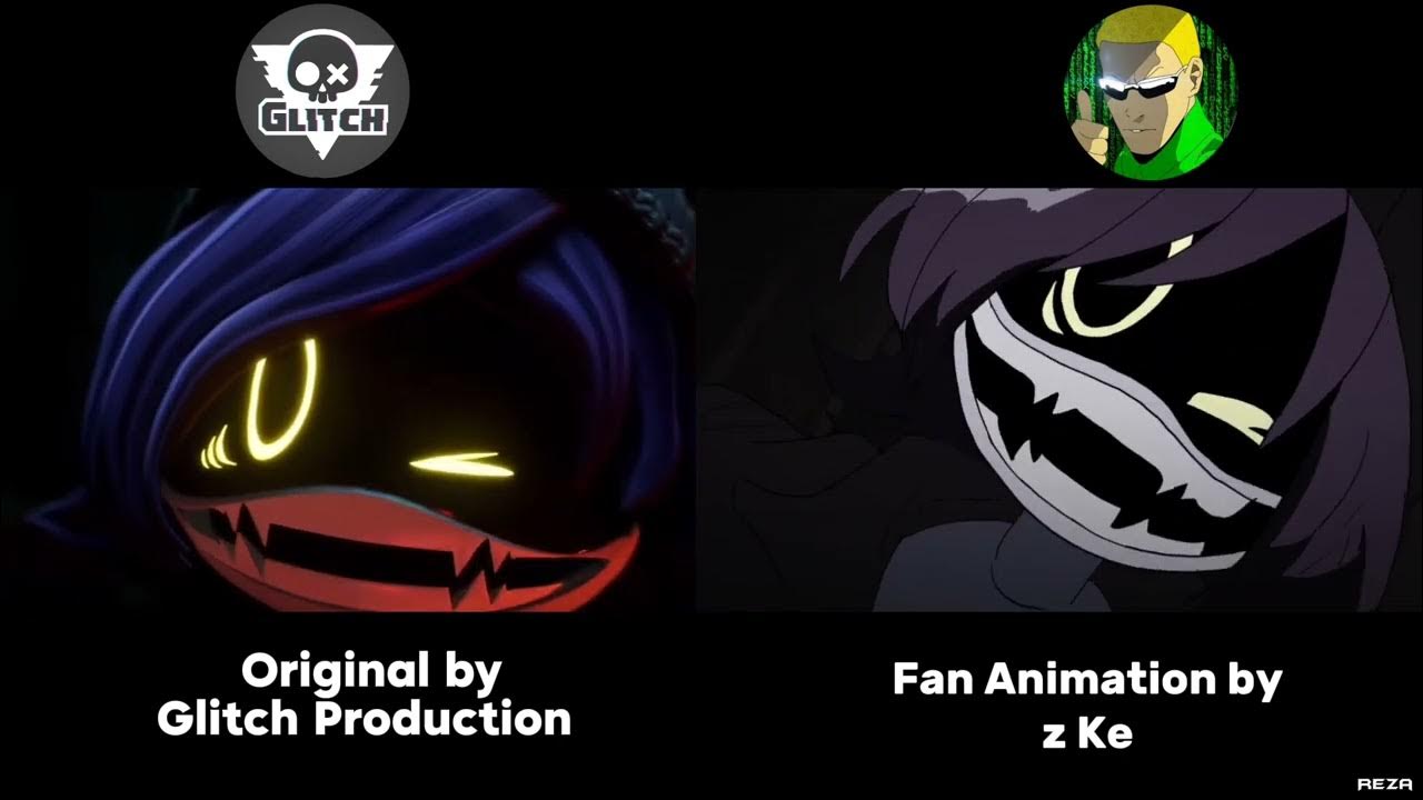 Murder Drone - Solver Uzi VS N & Nori「Episode 7」- Fan Animation and Original side by side - YouTube