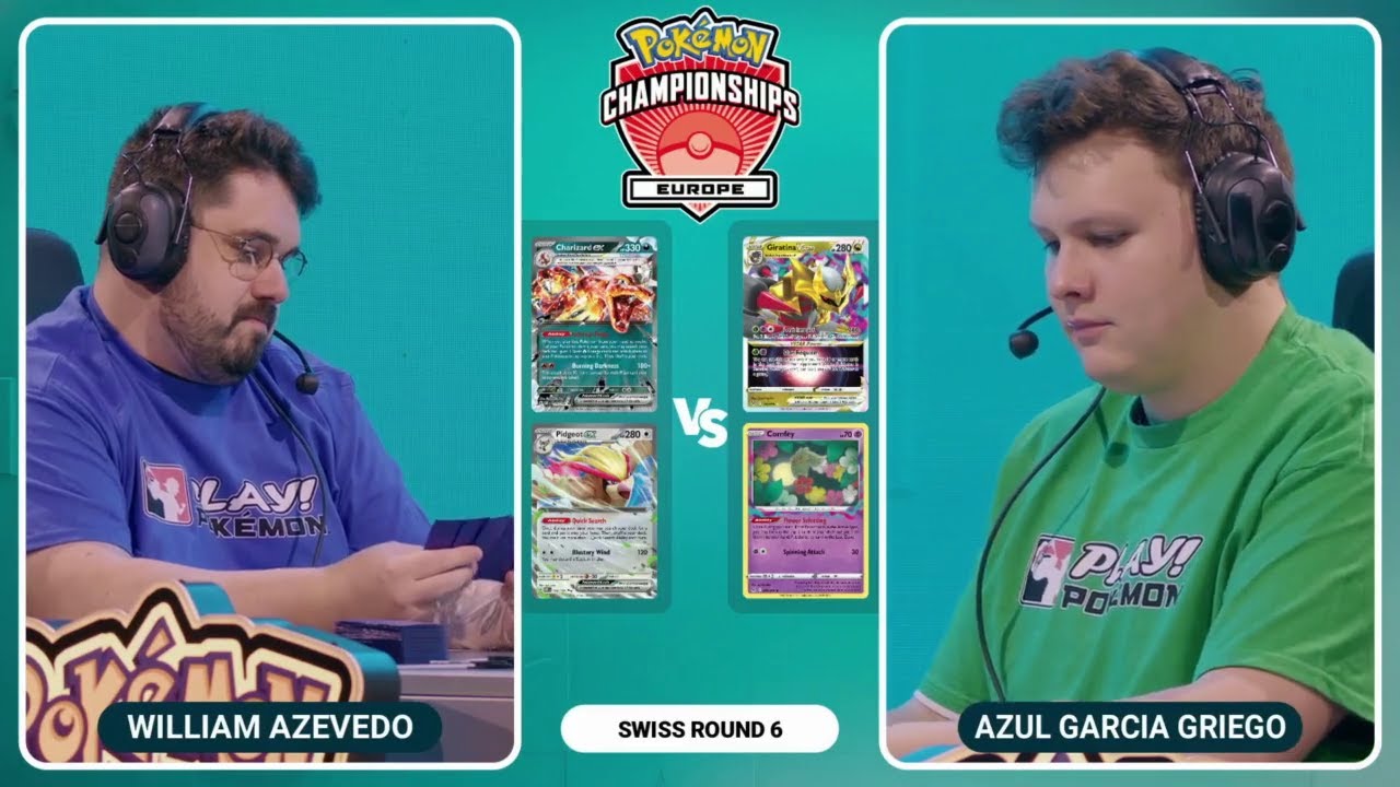 TCG Azul Garcia Griego Vs William Azevedo - 2024 Pokémon Europe ...