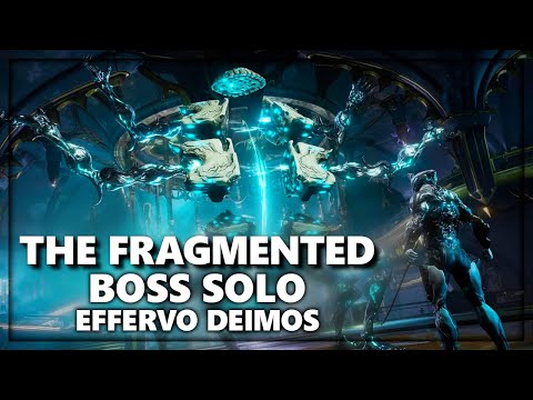 THE FRAGMENTED Boss Solo (Effervo Deimos) 🎮 Warframe Gameplay German