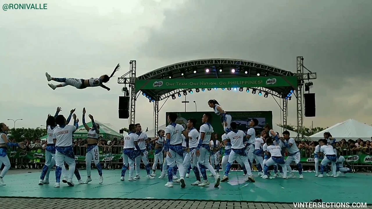 University of Caloocan | Milo Cheer Dance Competition 2019 - YouTube