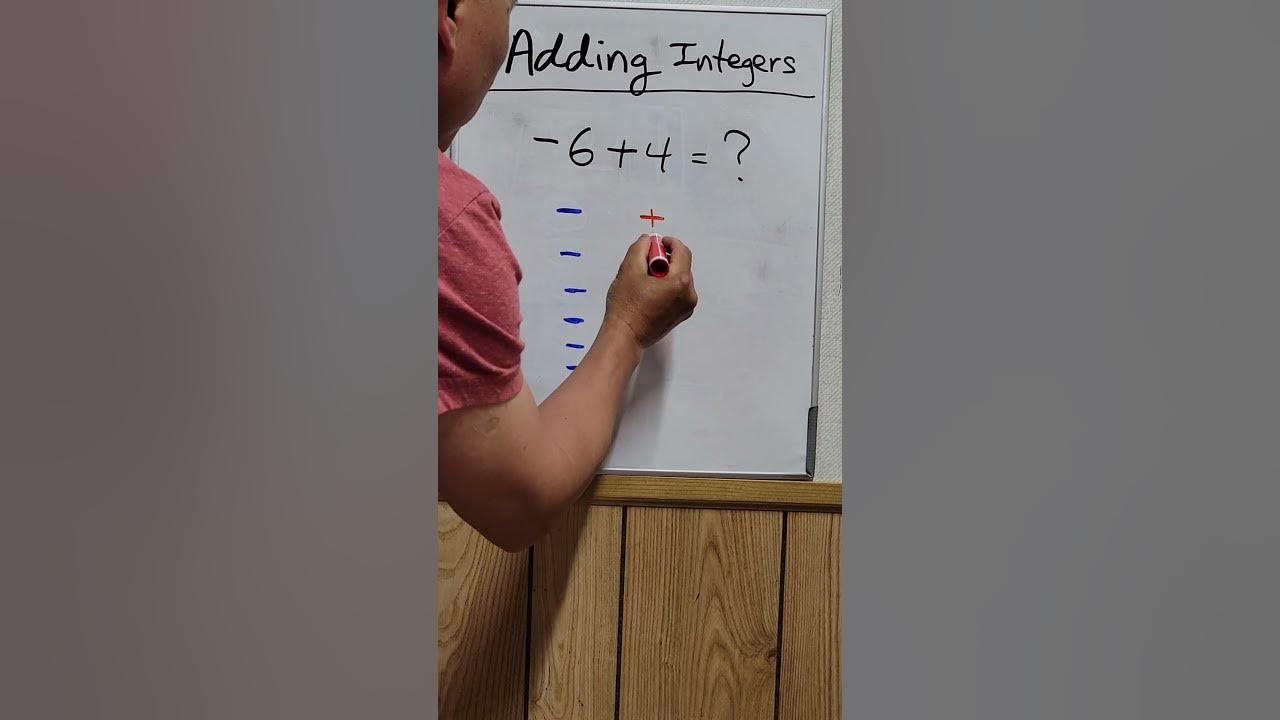 How To Add Integers #shorts #math #mathematics #integers - YouTube