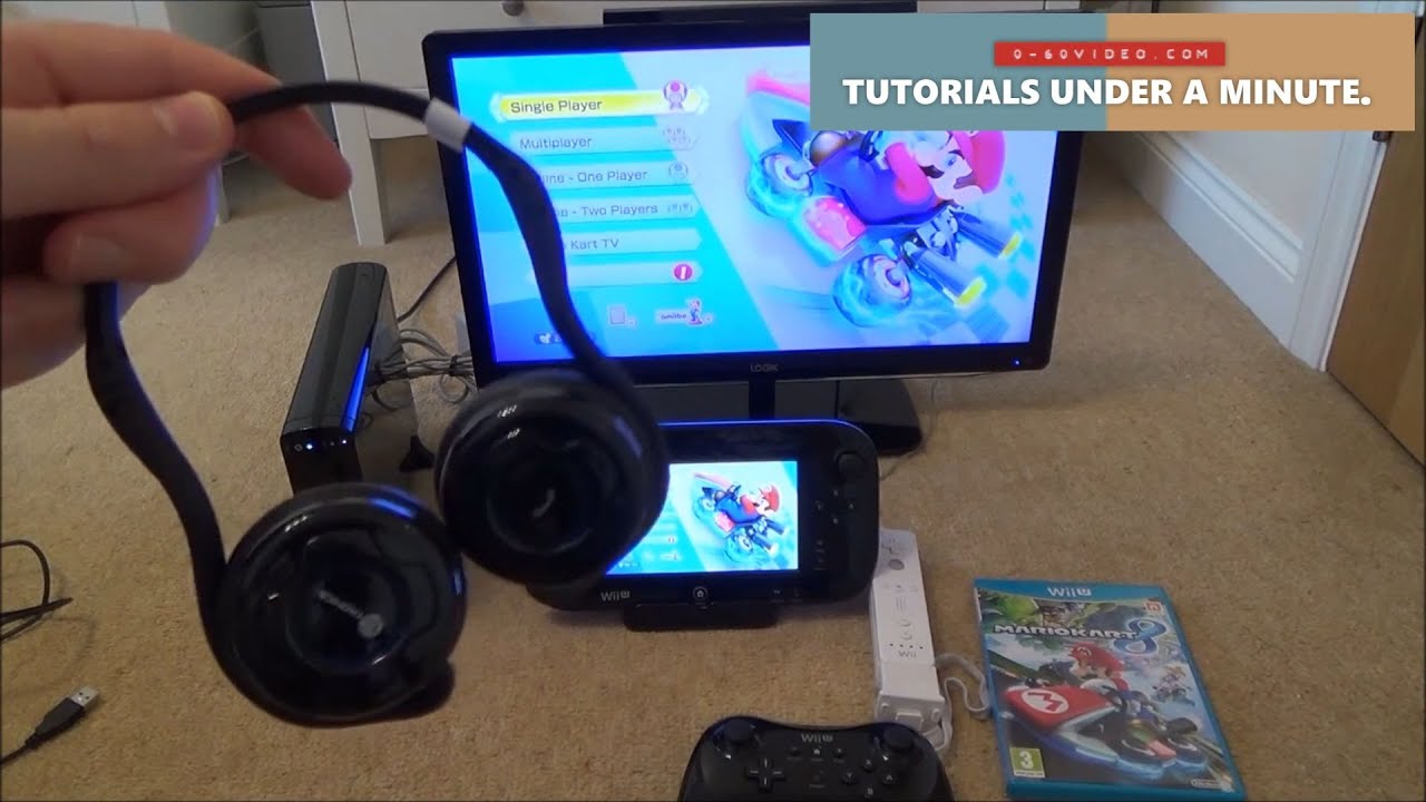 How to USE Bluetooth Headphones on Nintendo Wii U (Workaround) - YouTube