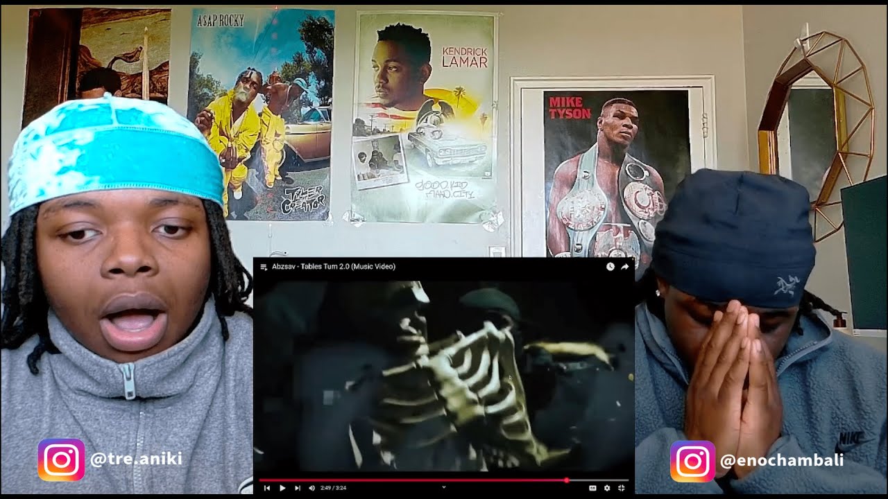 Abzsav - Tables Turn 2.0 (Music Video) - REACTION - YouTube