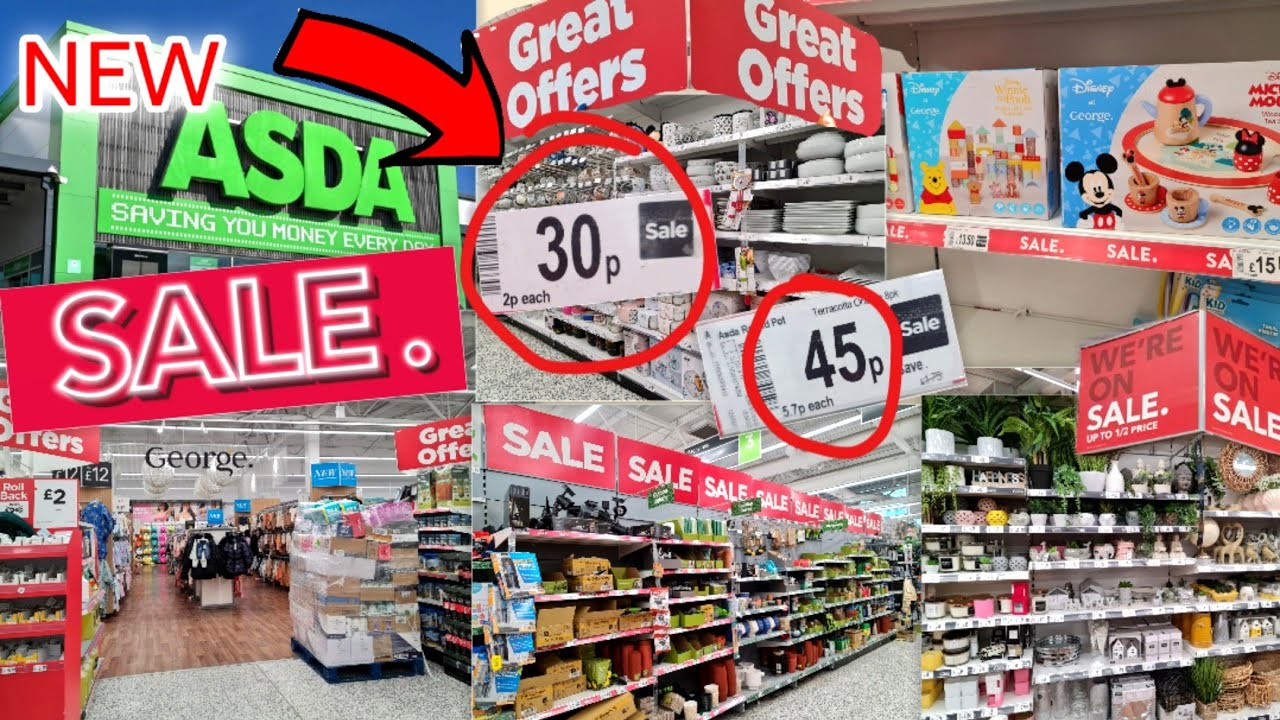 📣ITEMS FROM 10P!! SALE & ROLLBACKS IN ASDA ️ ️NEW IN ~ Shop With Me ...