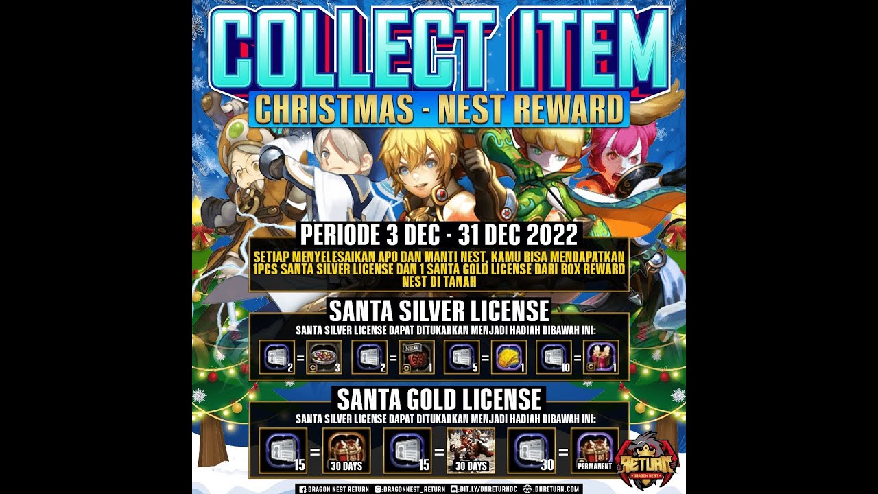 🔴DRAGON NEST RETURN BANYAK EVENT GAS MARATON NEST - YouTube