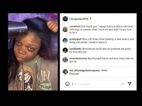 Apple Store Queen Shay Instagram Live - YouTube