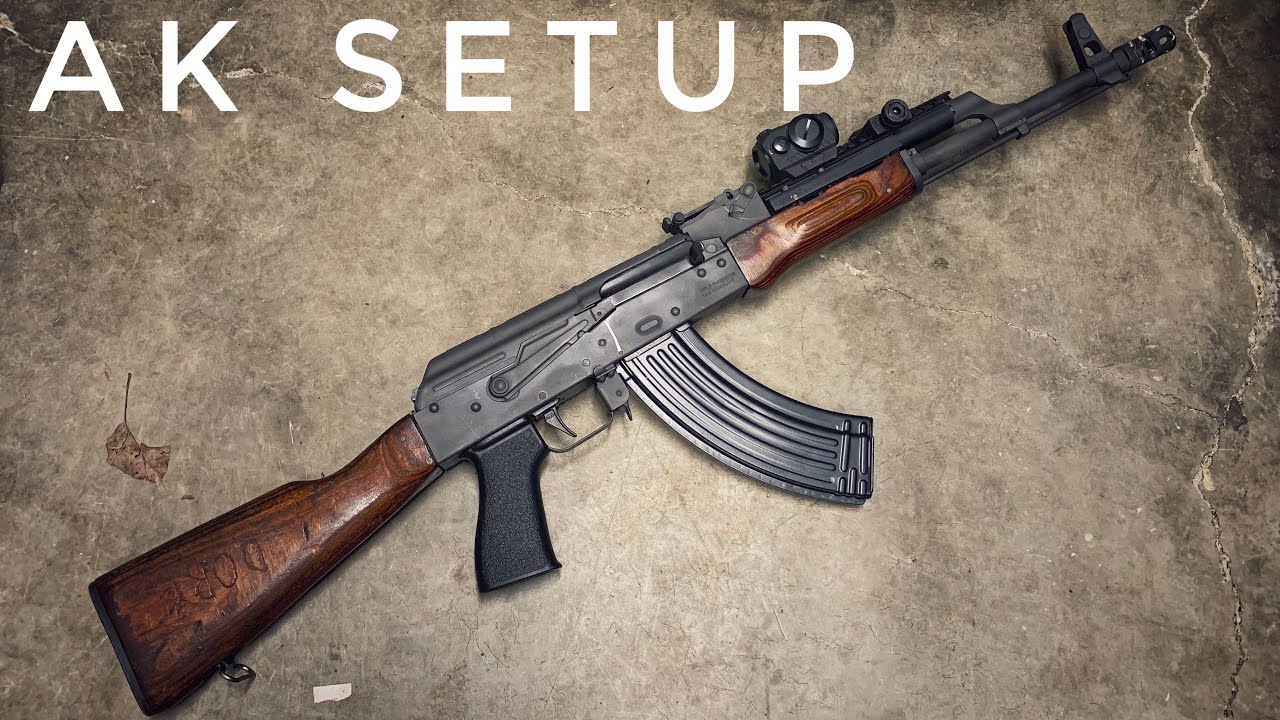 AK Home Defense Setup - YouTube