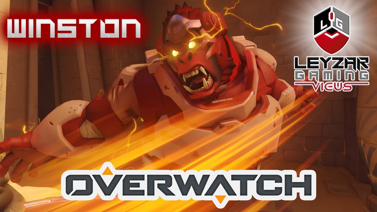 Overwatch Gameplay - Winston Tank Role (Hollywood Map Gameplay) - YouTube