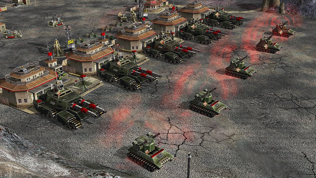 BOSS CHINA vs 7 USA Air Force - Command & Conquer Generals Apocalyptic ...