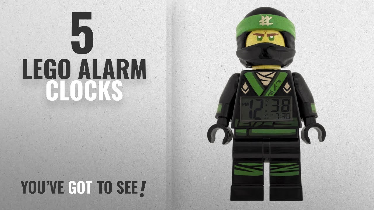 Top 10 Lego Alarm Clocks [2018 ]: LEGO NINJAGO MOVIE Lloyd Kids ...