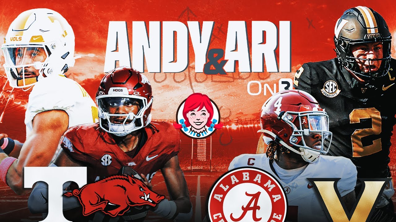 COLLEGE FOOTBALL CHAOS! Vanderbilt beats Alabama! Arkansas beats ...