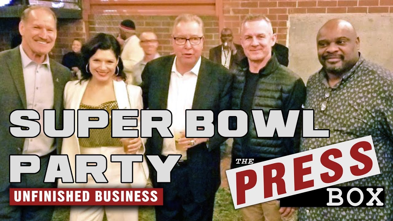 Press Box - Super Bowl Week Party - Bob Bleier - Unfinished Business ...