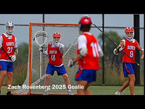 Zach Rosenberg Communication 2025 Lax Goalie - YouTube
