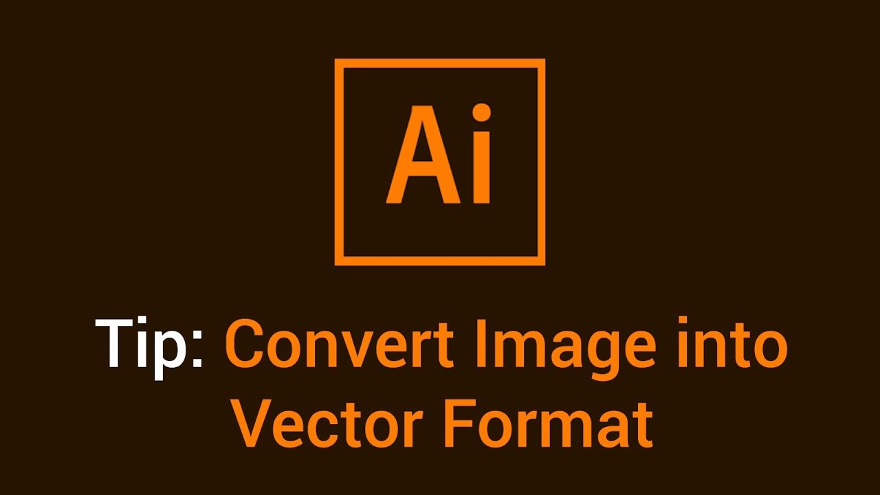 How to Convert an Image Into a Vector Graphic in Adobe Illustrator ...
