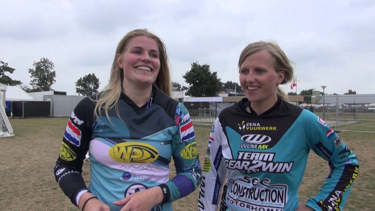 Ellen Jacobs en Tessa Geerling | Europees kampioenschap BMX in Erp ...