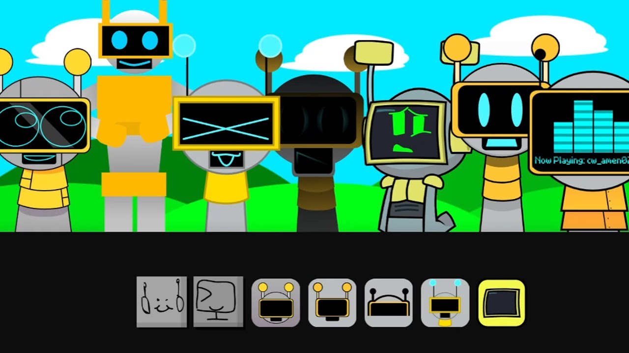 Every Fun Bot Singing Together (1996 Human Version, Multishift ...