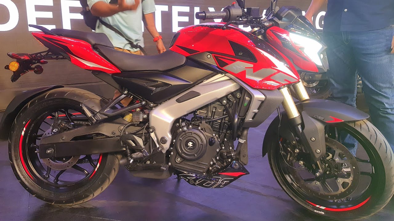 2024 All New Bajaj Pulsar NS400 Z🚦 RC Red Colour & 1st Time Bajaj ne ...