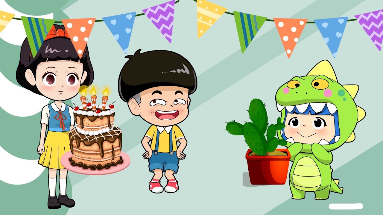 Happy Cactus Birthday Bash - YouTube