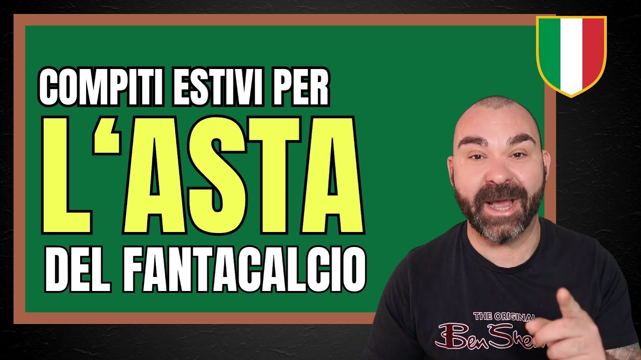 9 CONSIGLI da seguire per prepararti all'ASTA DEL FANTACALCIO - YouTube