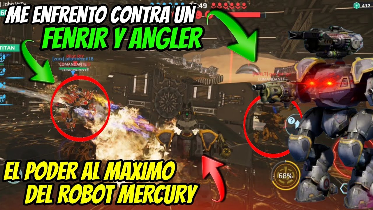 REGRESA EL ROBOT MERCURY!! 💥 ¿AUN FUNCIONA? || War Robots #WRwinDamper ...