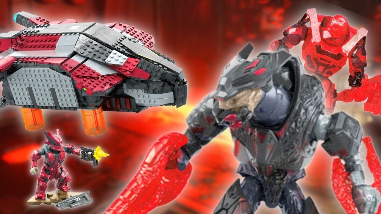 The Banished Phantom REVEALED! Jega Rdomnai: Halo Mega Construx. - YouTube