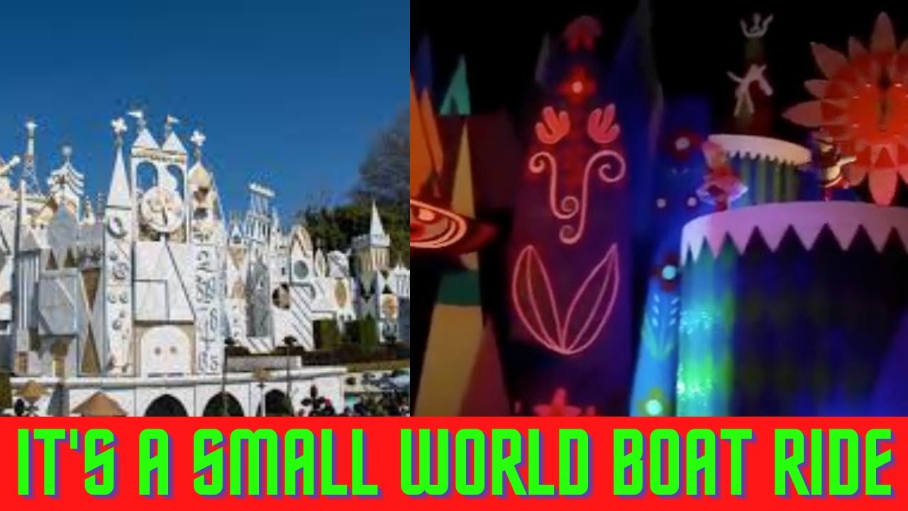 It's a small world boat ride || Disneyland Park Resort, California, USA ...
