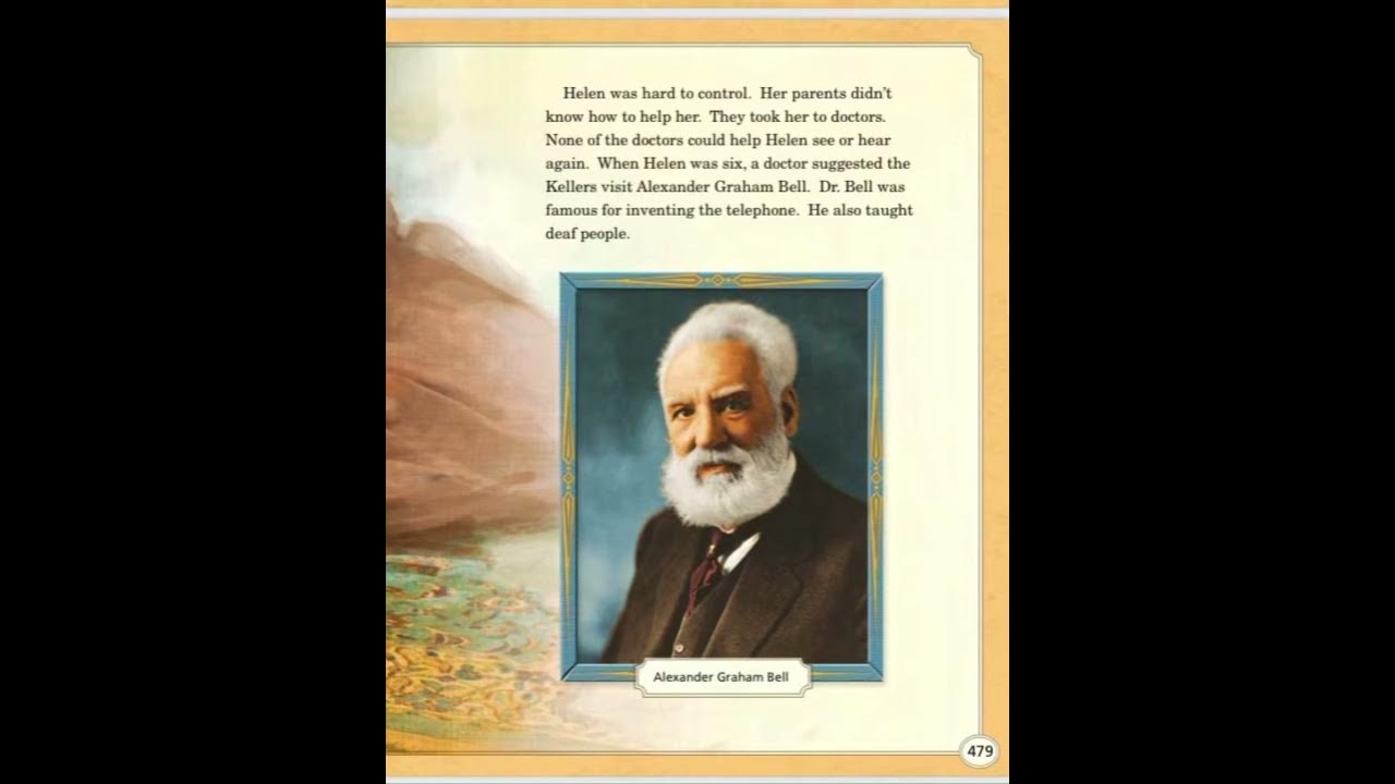 Helen Keller Journeys 2nd grade revised Unit 3 Lesson 14 listen to ...