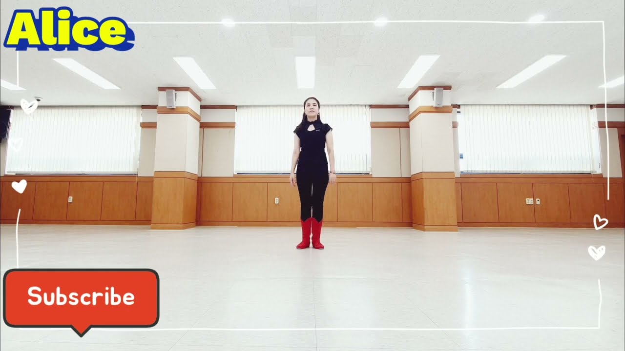 Alice Line Dance (Easy Improver)/Daniel Whittaker/앨리스 라인댄스 - YouTube