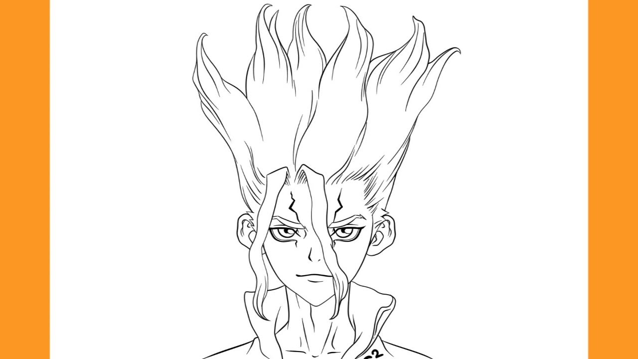 How to Draw SENKU ISHIGAMI | Dr. Stone - YouTube