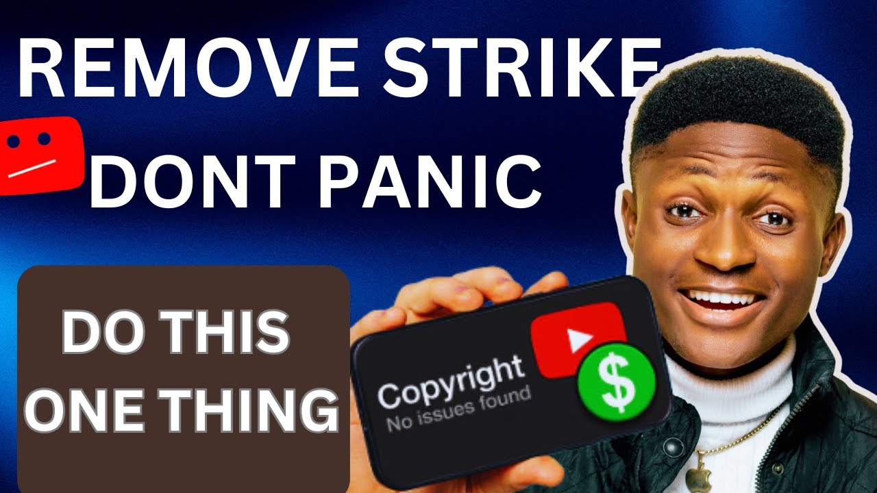 How to Remove Strike on YouTube Channel | How to Remove Copyright Claim ...