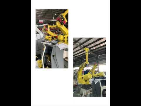 Fanuc R-2000iB series robot #robotarm #automation #robotic #industrialrobot - YouTube